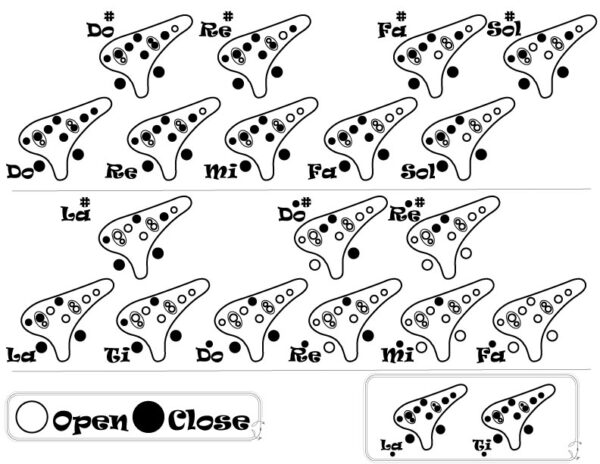 Ocarina 12 Holes Dinda Ocarina